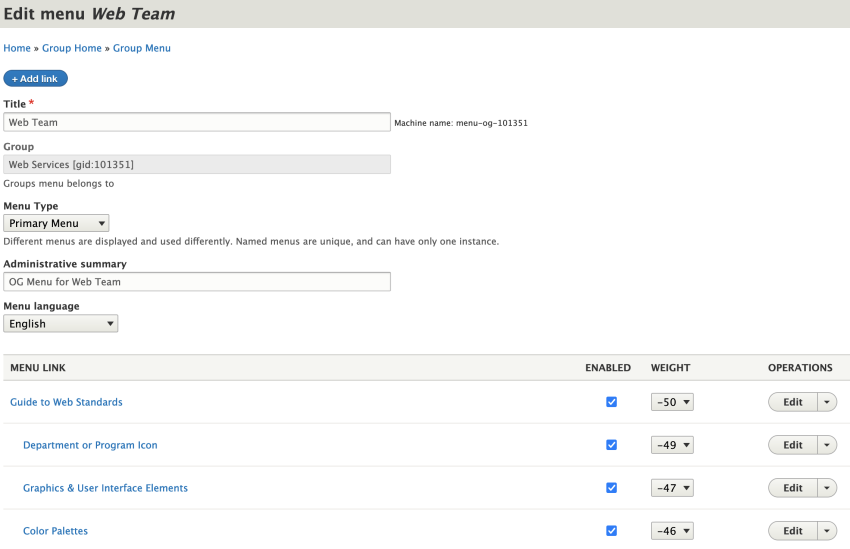 Navigation | Drupal Training Manual